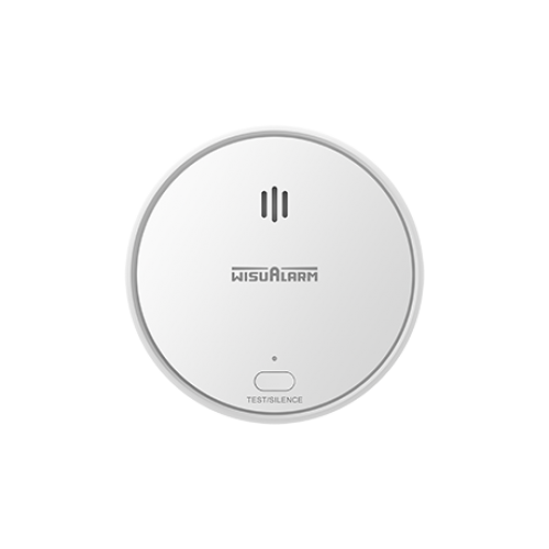 Wisu Alarm Optical Smoke Detector With 10 Year Battery Life